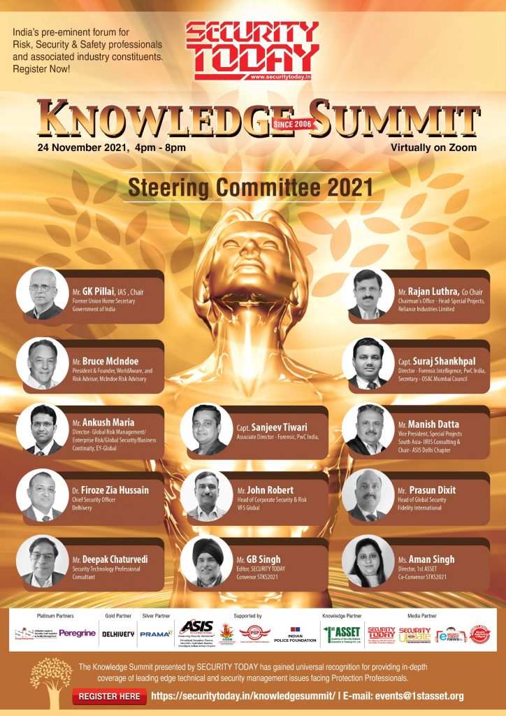 STKS 2021 Steering Committee – SECURITY TODAY Knowledge Summit